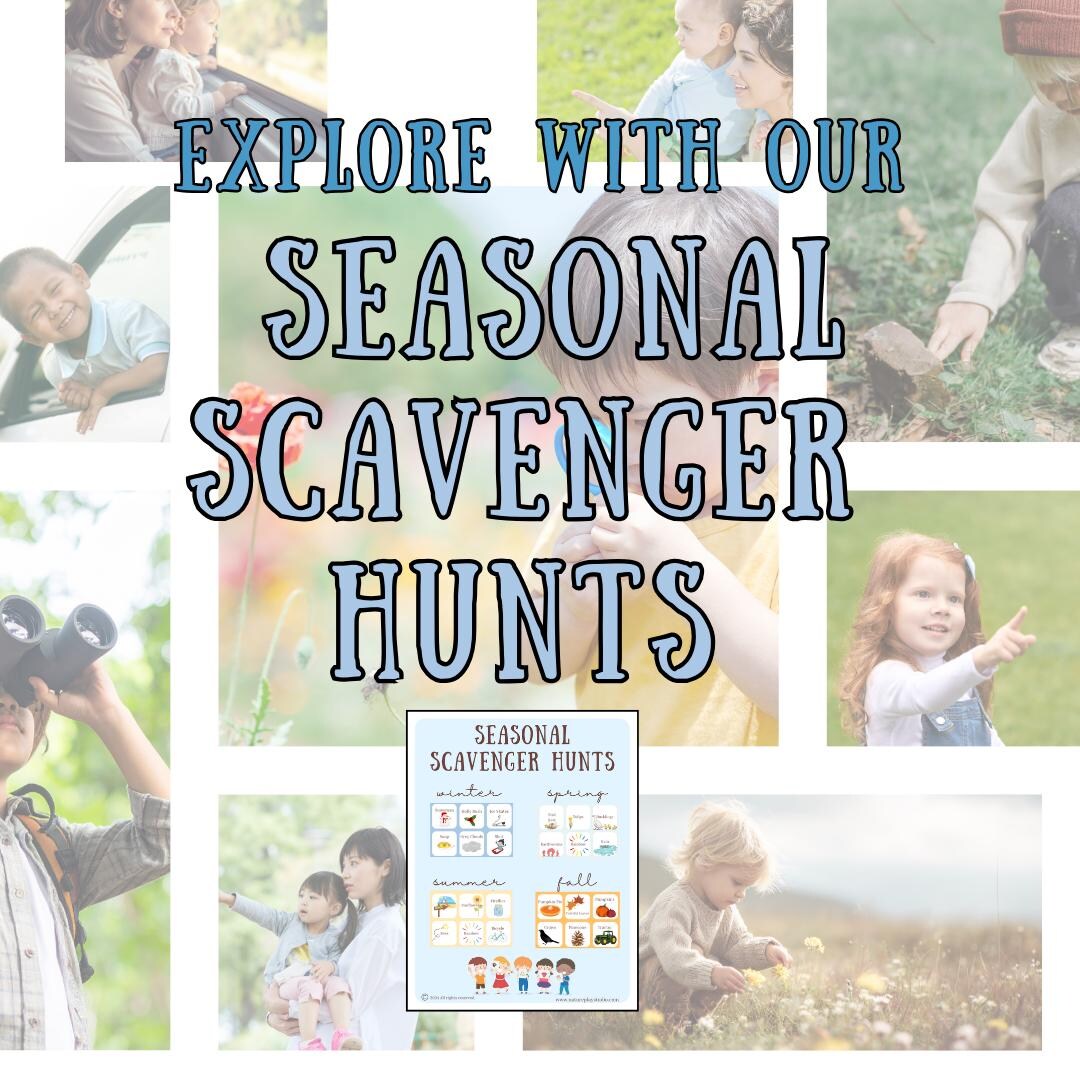 All 4 Seasons, Scavenger Hunt Bundle, Outdoor Family Fun (digital ...
