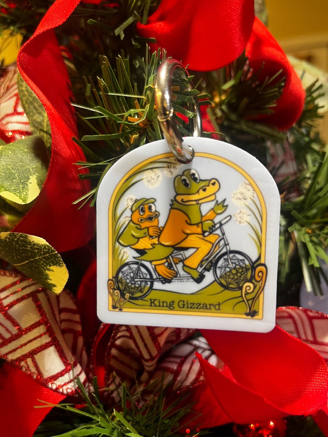 KGLW Frog and Toad Style King Gizzard Keychain - Etsy