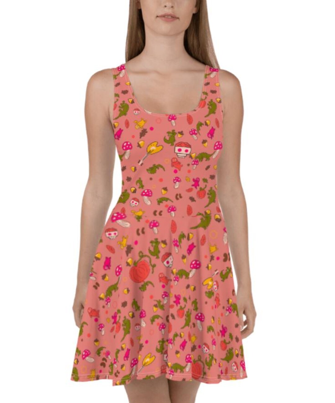 King Gizzard and the Lizard Wizard Cottage Core Dress. Two Color ...