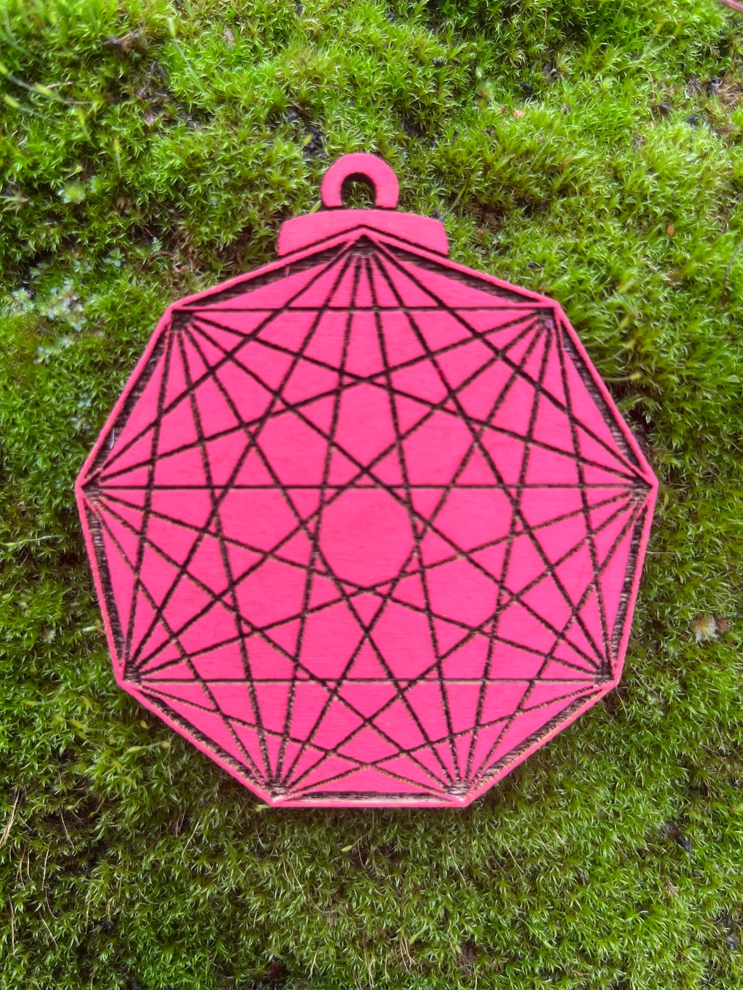 KGLW Nonagon Infinity King Gizzard Holiday Ornament. Wood - Etsy UK