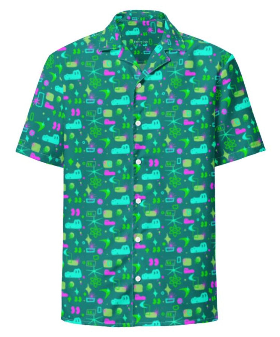 Nuclear Fusion King Gizzard and the Lizard Wizard Collared Button up ...