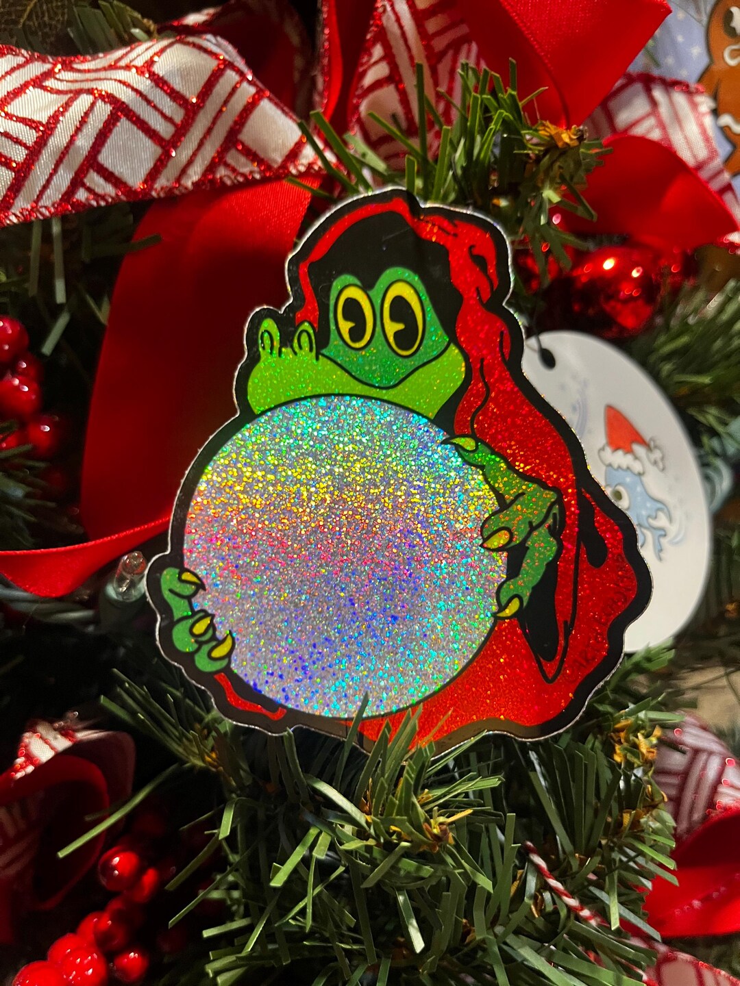 4” King Gizzard and the Lizard Wizard Gator Holding Holographic Orb ...