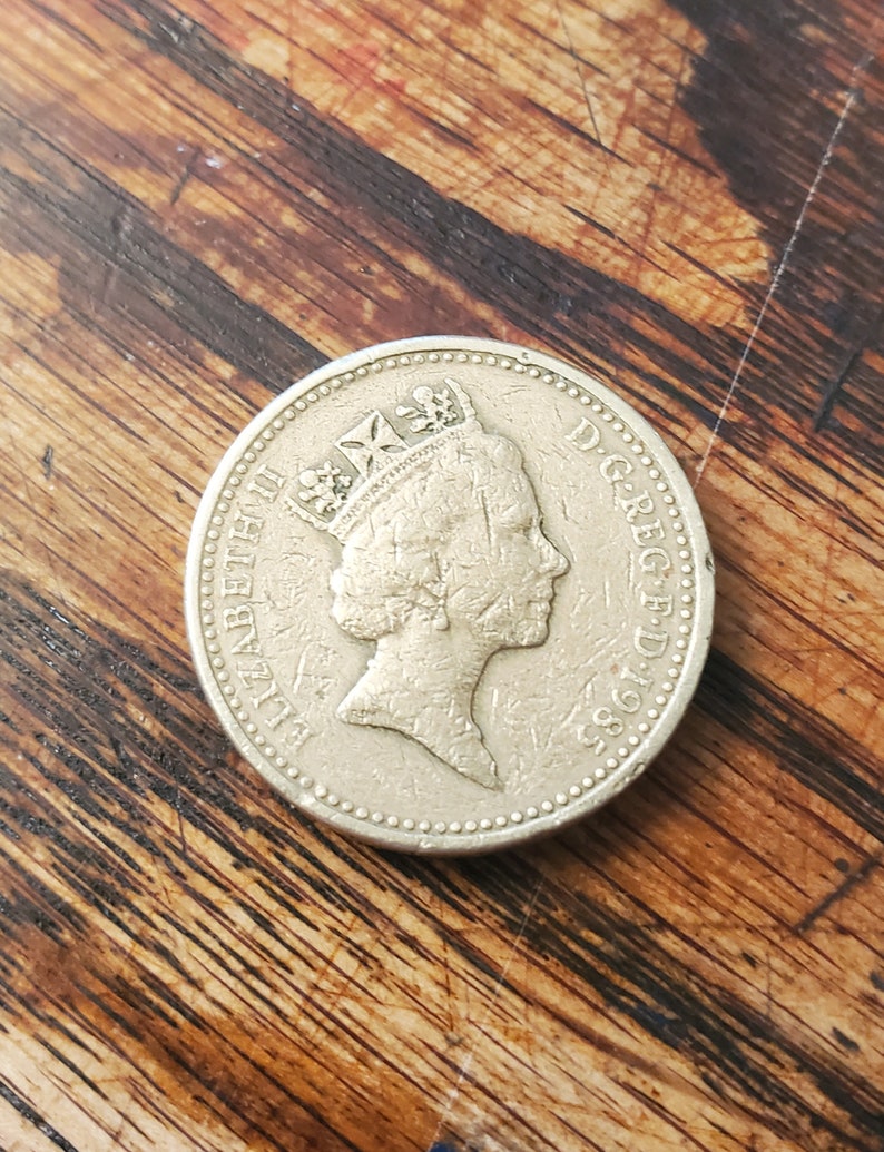 QUEEN ELIZABETH II Rare One Pound Error Coin Collection - Etsy