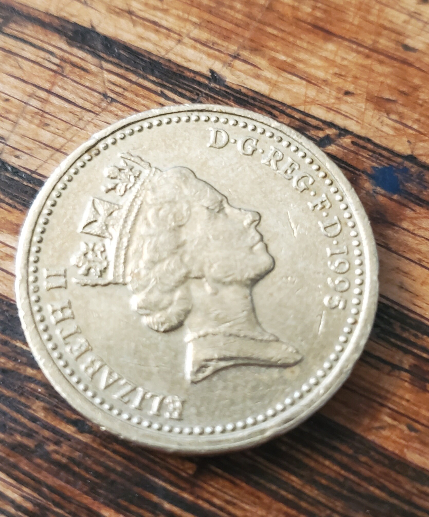 Queen Elizabeth II One Pound Collection Rare Side Lettering - Etsy