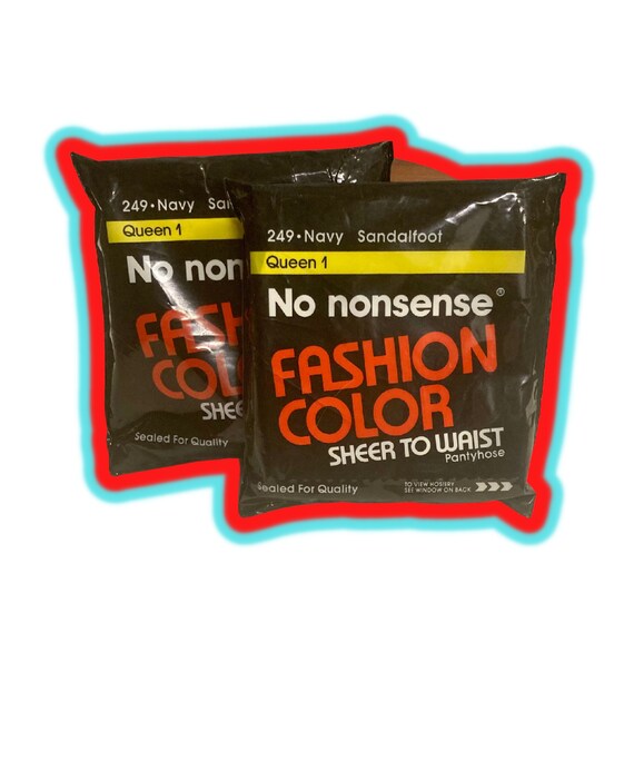 No Nonsense Sheer to toe fashion color Queen pantyhos… - Gem