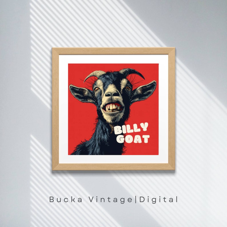 Happy Smiling Billy Goat, BMFS, Goat PNG Transparent PNG 300 Dpi High ...
