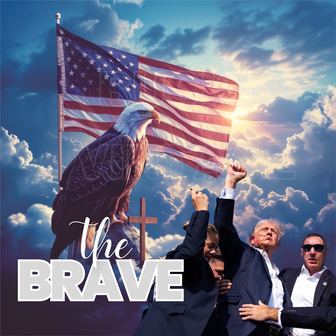 Trump Shot Png, Trump the Brave, Trump Fight 24, Trump Jpg Supporter ...