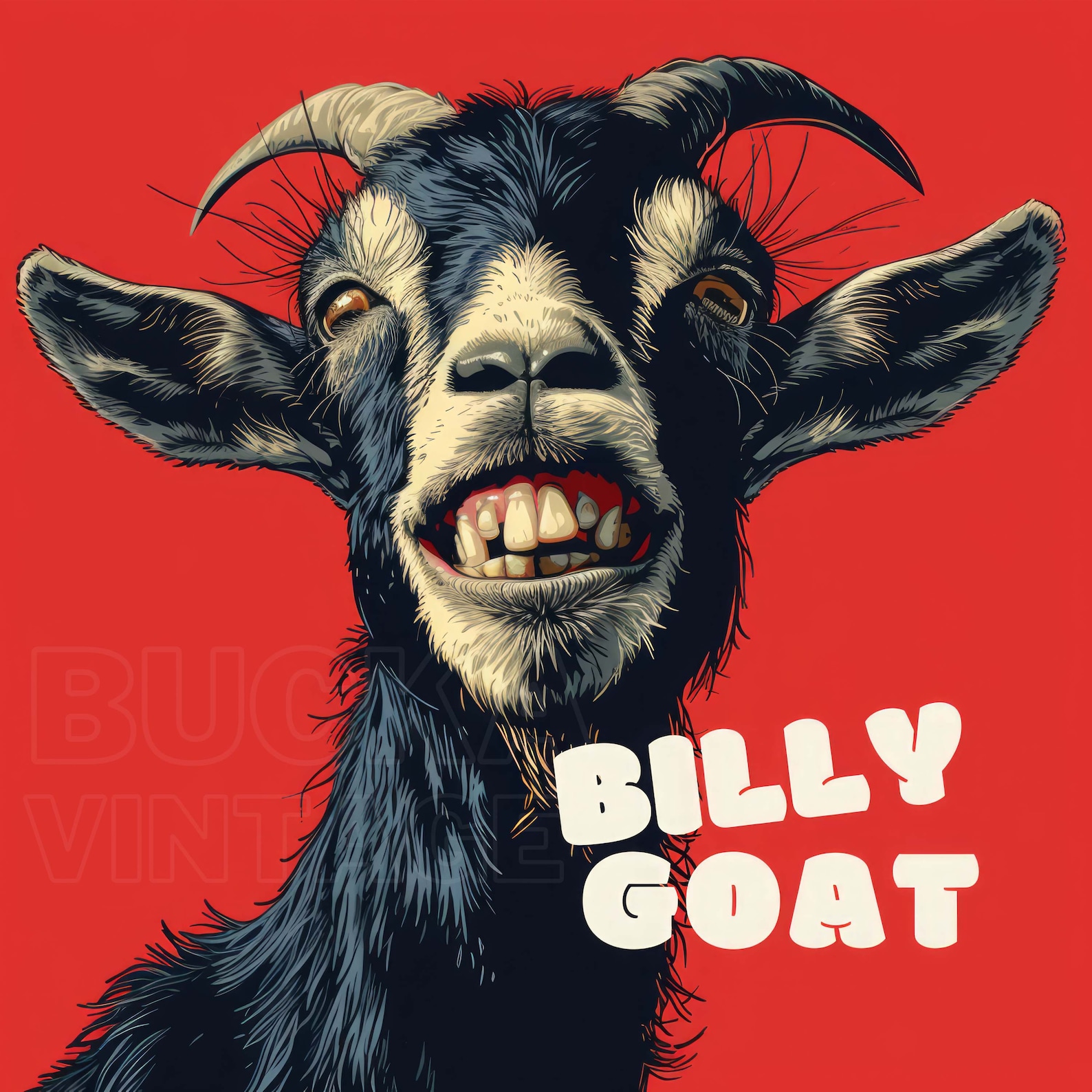 Smiling Cute Goat Png, Goat PNG, BMFS, Transparent Png 300 Dpi High-res ...
