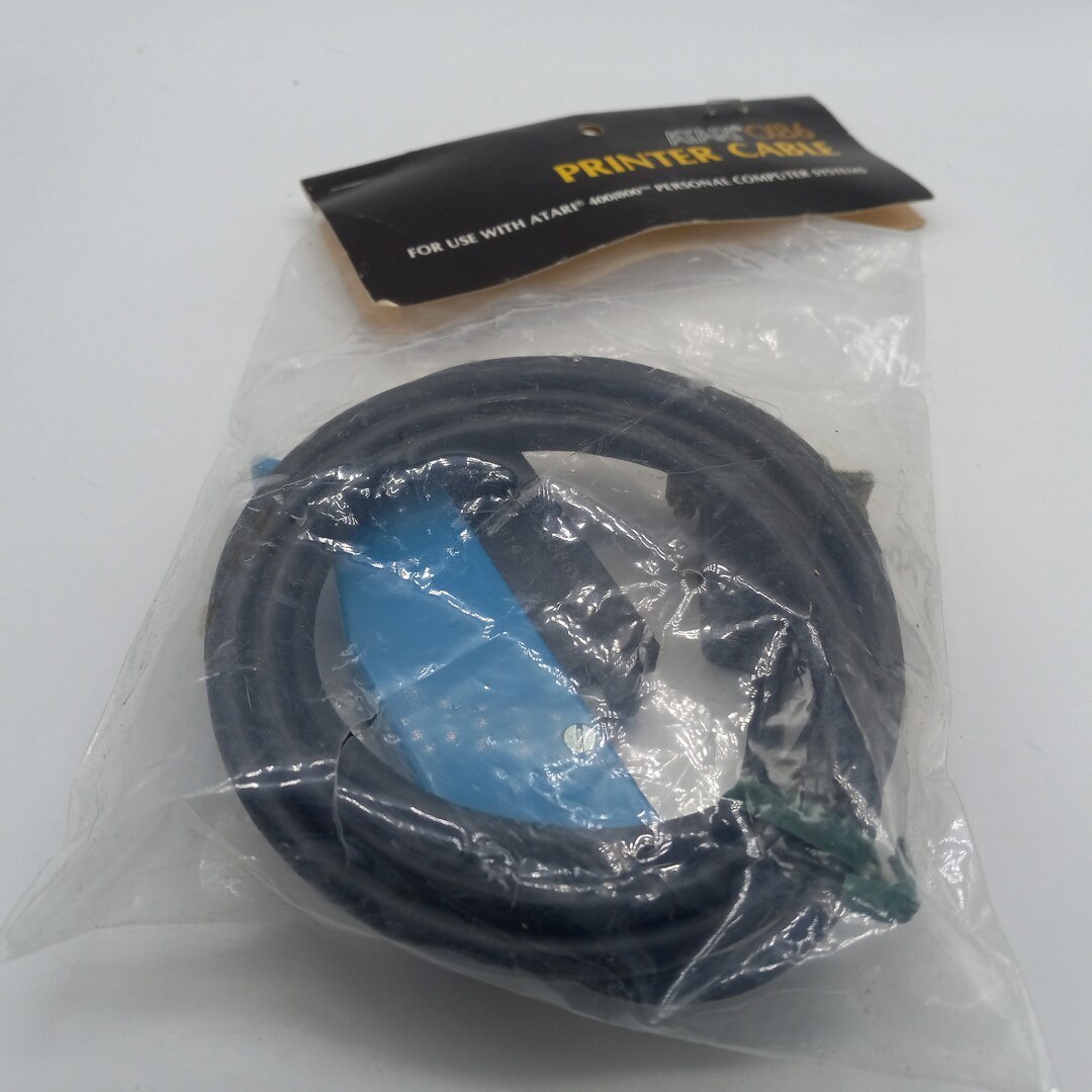Atari CX86 Printer Cable - Etsy