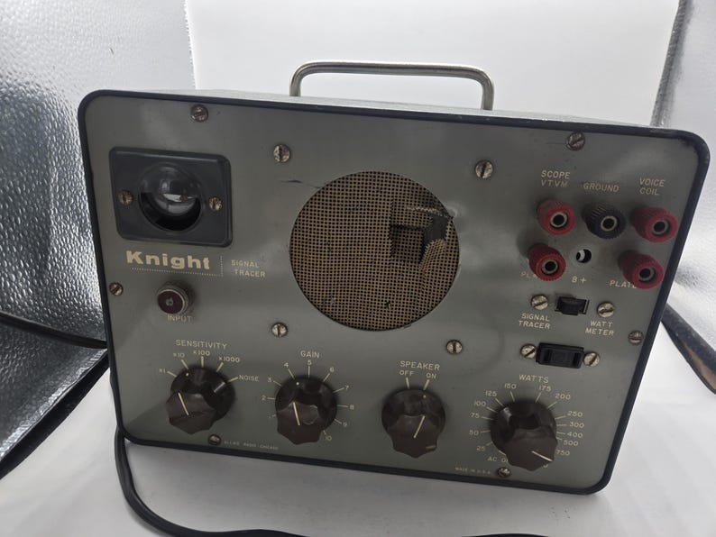 Knight Signal Tracer Vintage Machine Made in USA for Parts See Notes - Etsy