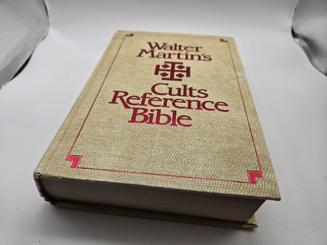 Walter Martin's Cults Reference Bible Vision House 1981 HC VTG Book - Etsy