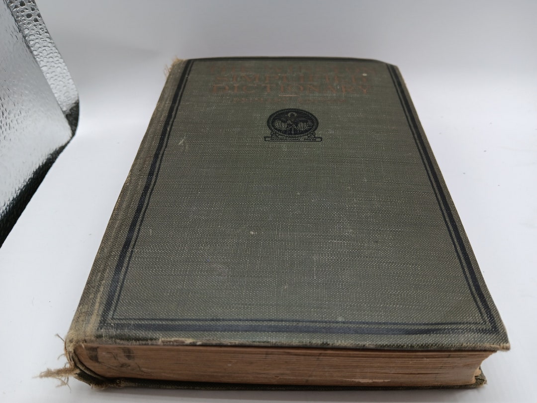 The Winston Simplified Dictionary Primary Edition 1929 - Etsy
