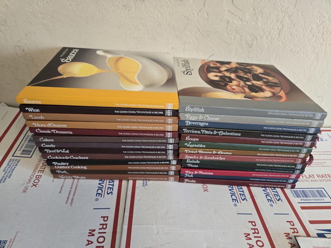 Lot of 26 the Good Cook Time Life Books - Etsy