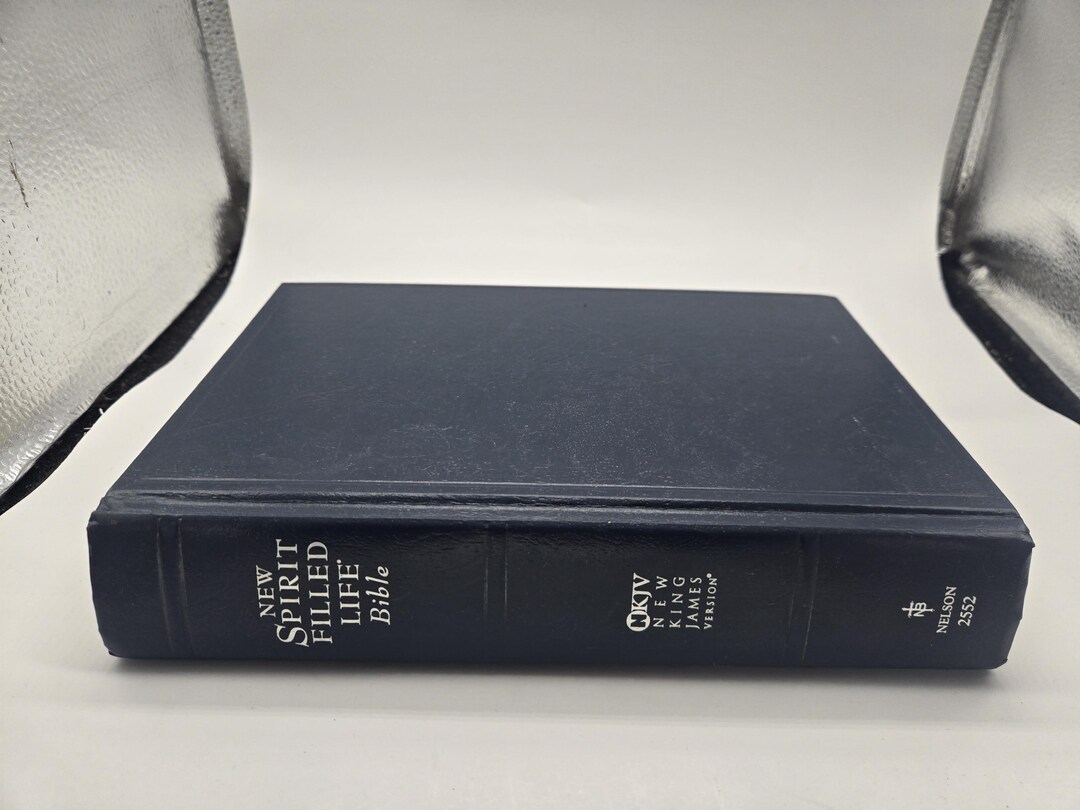 New Spirit Filled Life Bible NKJV Nelson 2552 HC VTG Book 2002 - Etsy