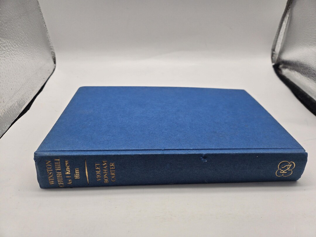 Winston Churchill as I Knew Him Violet Carter HC VTG Book 1965 - Etsy
