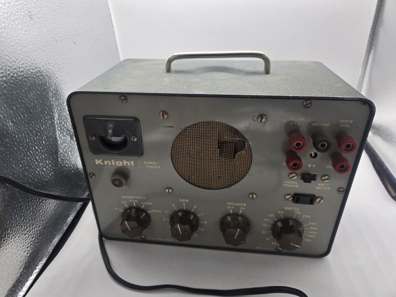 Knight Signal Tracer Vintage Machine Made in USA for Parts See Notes - Etsy