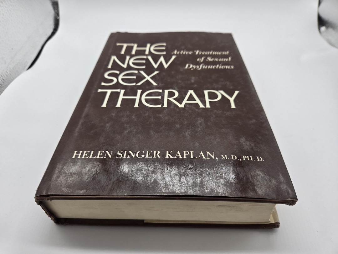 The New Sex Therapy Helen Singer Kaplan HC VTG Book 1974 - Etsy