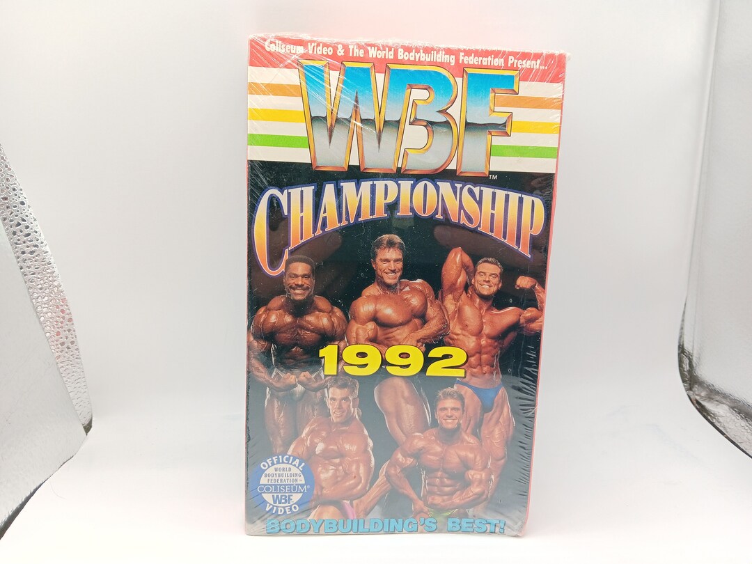 WWF WBF Championship 1992 VHS Coliseum Video New Factory Sealed - Etsy