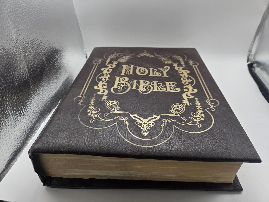 Holy Bible Big Book KJV Family Record Edition With Family Tree - Etsy