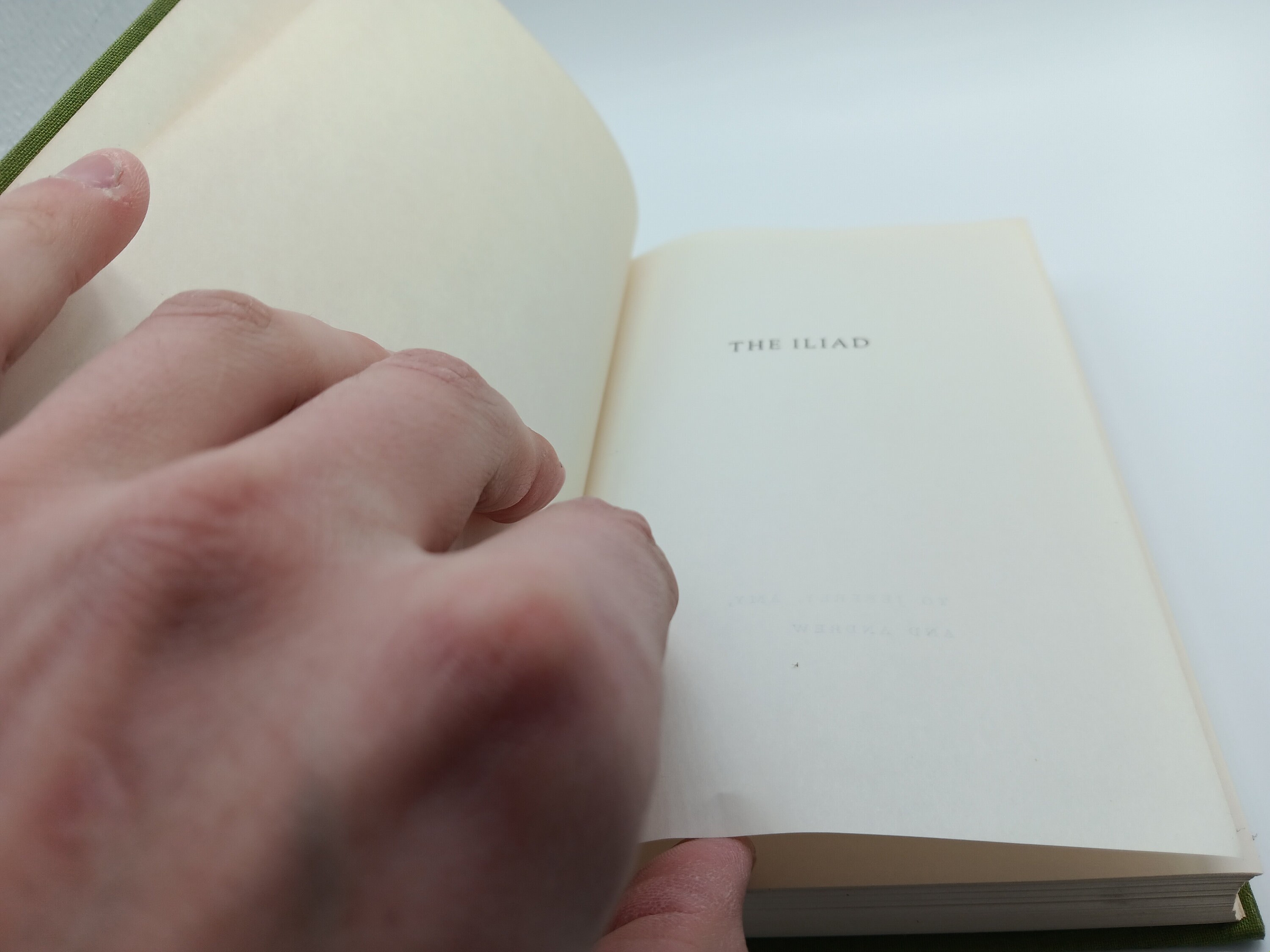 The Iliad of Homer Translated by Ennis Rees Modern Library HC Book 1963 ...