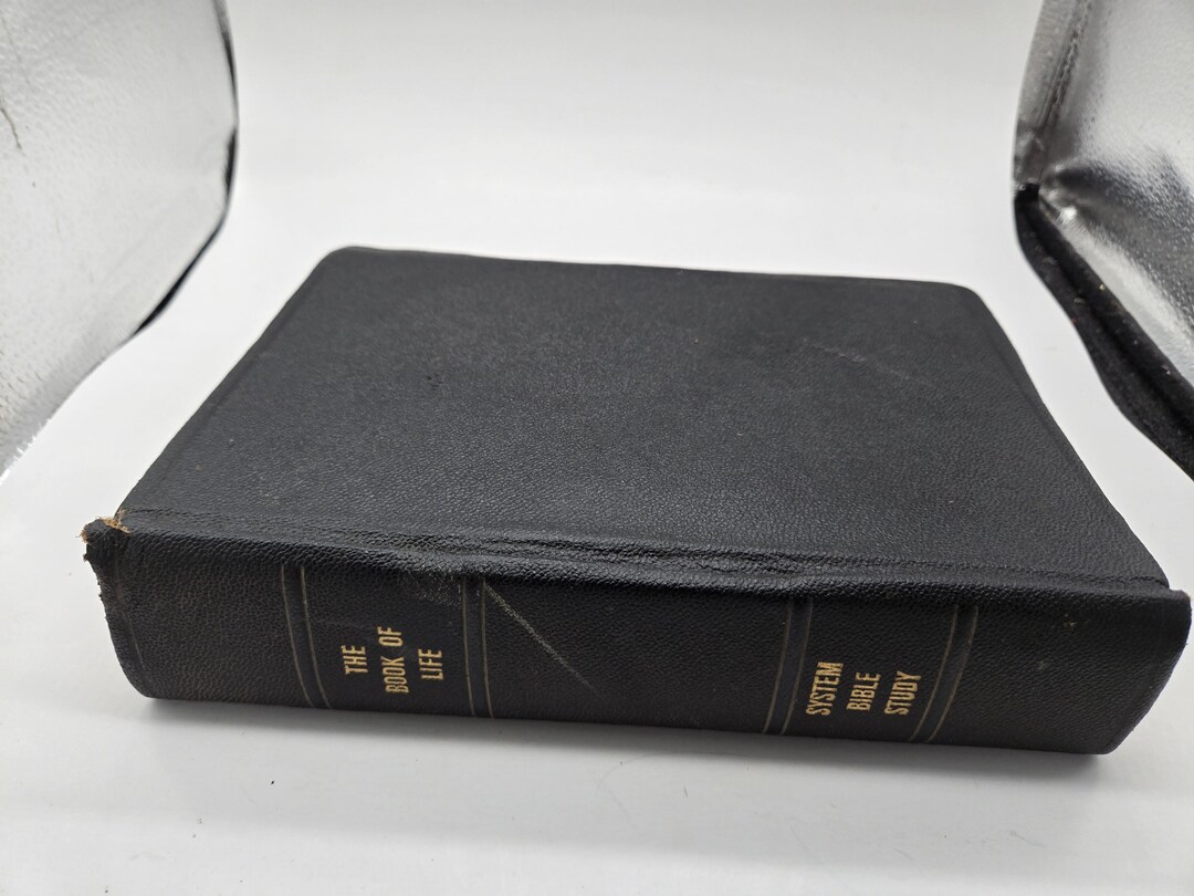 The Book of Life System Bible Study 1971 - Etsy