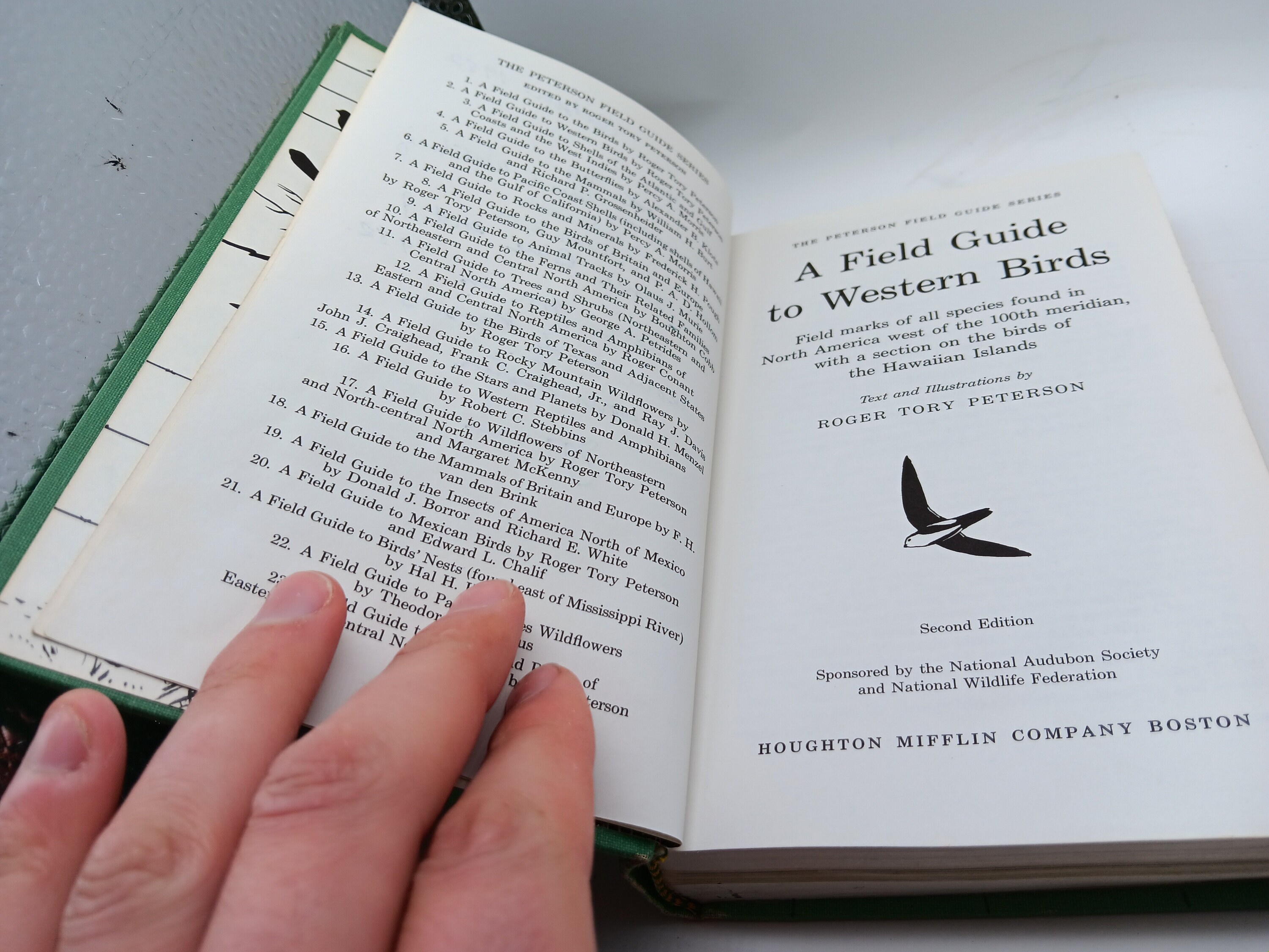 Field Guide to Western Birds Peterson 1961 Second Edition - Etsy