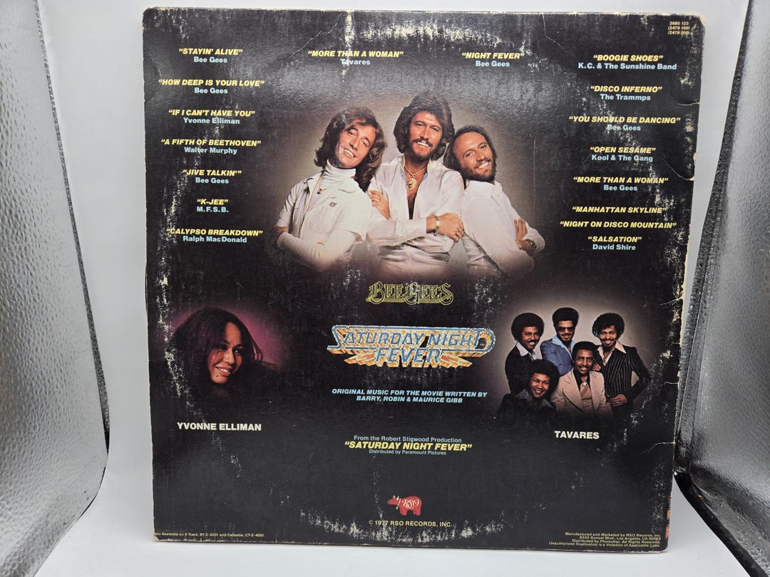 The Original Movie Sound Track Saturday Night Fever Vinyl 2 Lps - Etsy