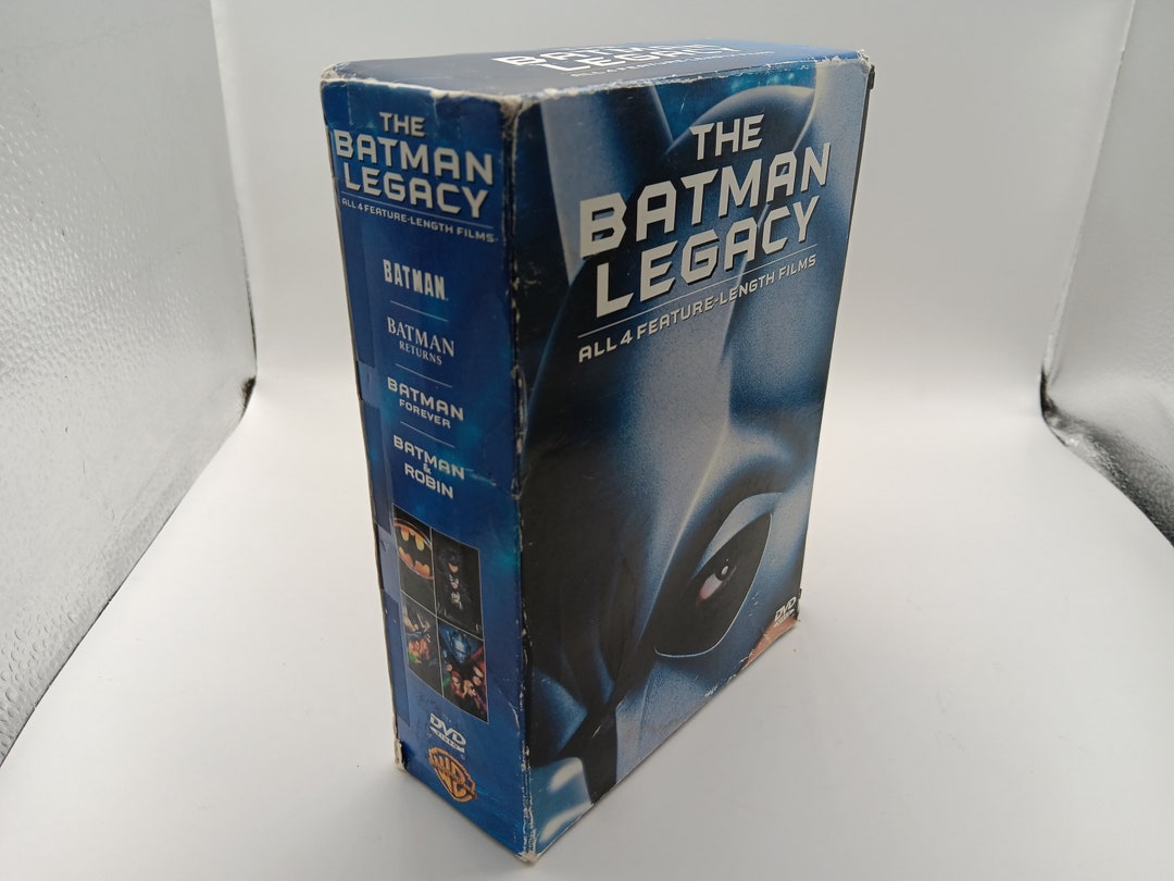 Batman Legacy (DVD, 2000, 4-disc Set) - Etsy