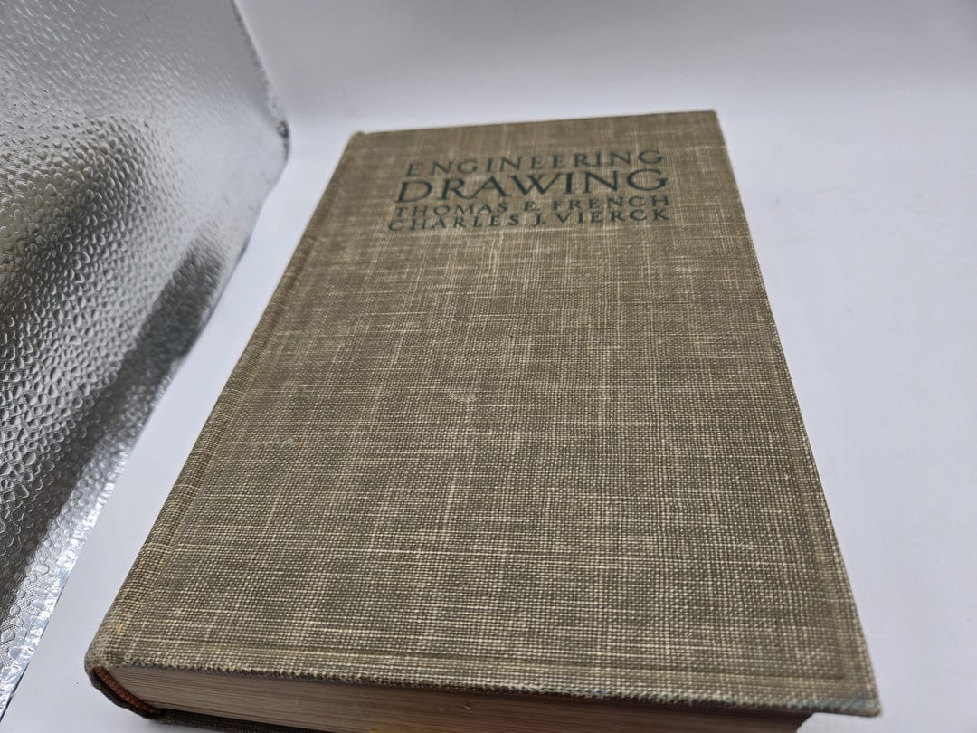 Engineering Drawing Thomas French Charles Vierck 1953 Eighth Edition - Etsy