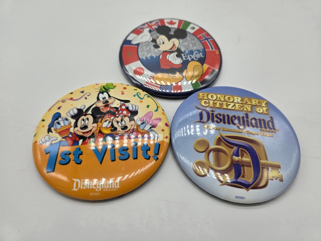 Lot of 3 Vintage Disneyland Pins - Etsy