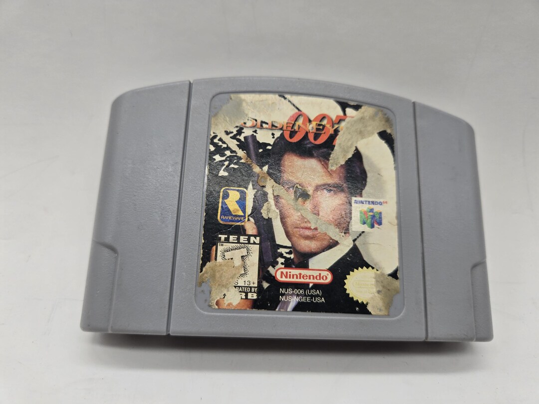 Nintendo 64 Goldeneye 007 N64 Game - Etsy