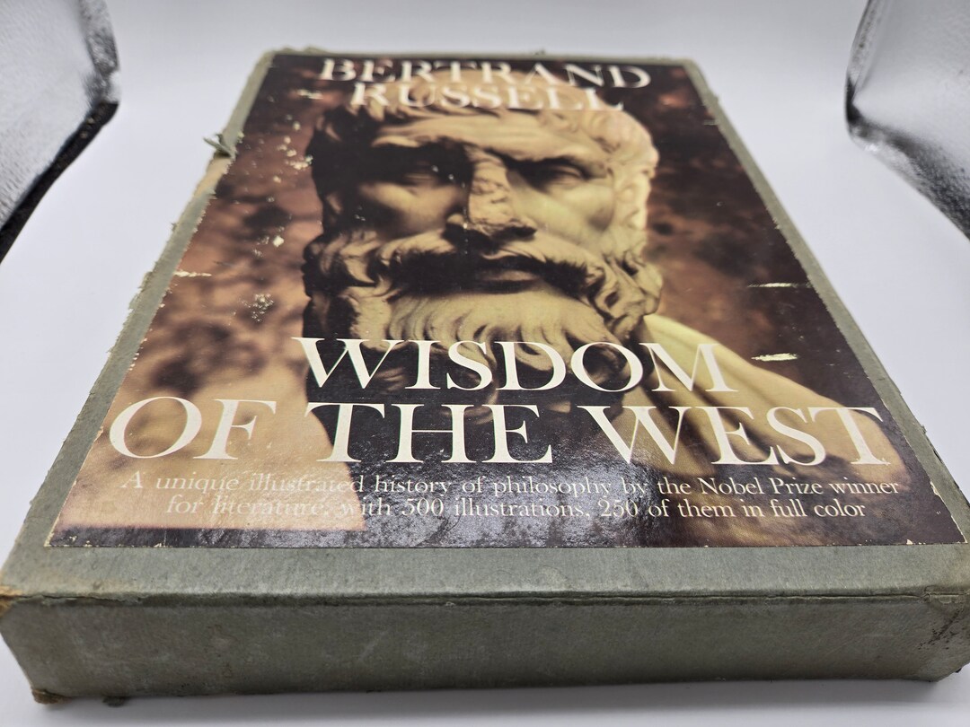 Bertrand Russell Wisdom of the West HC Book With Case Doubleday 1959 - Etsy