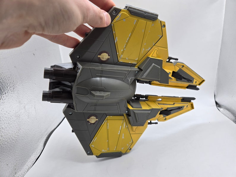 Star Wars Anakin Skywalker Jedi Starfighter Hasbro Ship W/ R2D2 - Etsy