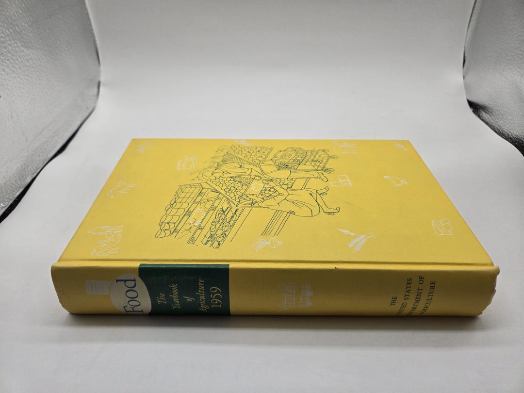 Food the Yearbook of Agriculture 1959 US Department of Agriculture - Etsy
