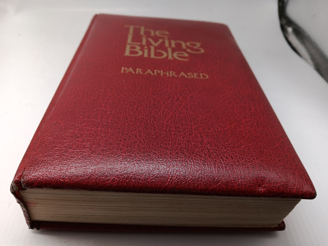 The Living Bible Paraphrased Guideposts 1971 HC Book - Etsy