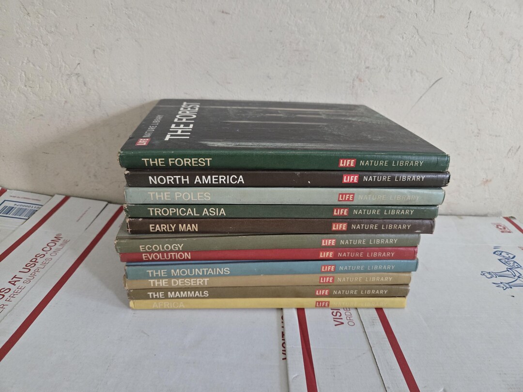 Life Nature Library Books. Vintage 1960's Hardbacks Lot of 11 - Etsy