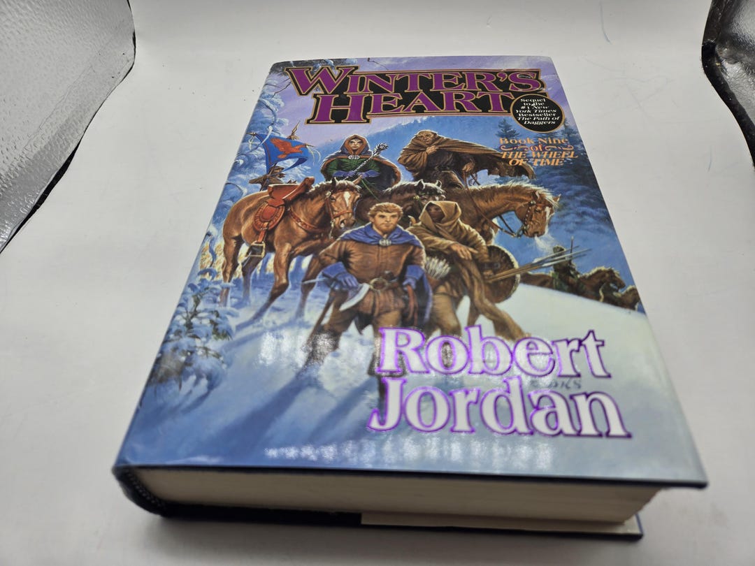 Wheel of Time Robert Jordan Book 9 HC DJ First Edition Signed by Author ...