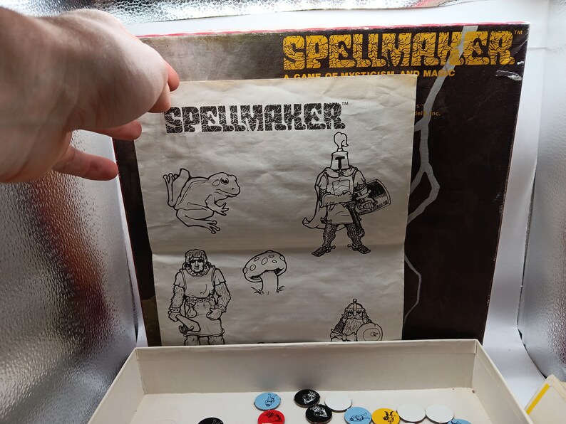 Vintage 1978 Gametime Games Boardgame Spellmaker - Etsy