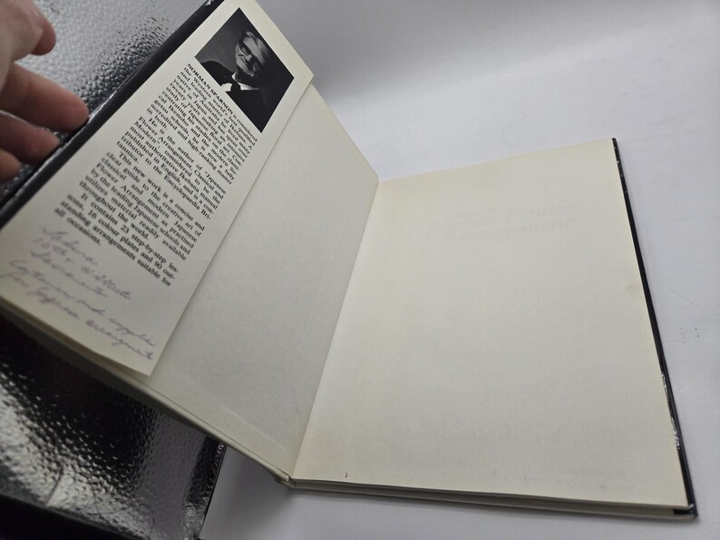 A Guide to Japanese Flower Arrangement HC VTG Book Norman Sparnon 1985 ...
