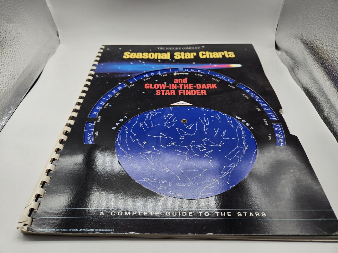 The Nature Company Seasonal Star Charts and Glow-in-the-dark Star ...