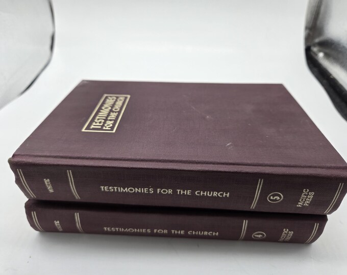 Testimonies for the Church Ellen G White 1948 Volumes 4-5 - Etsy