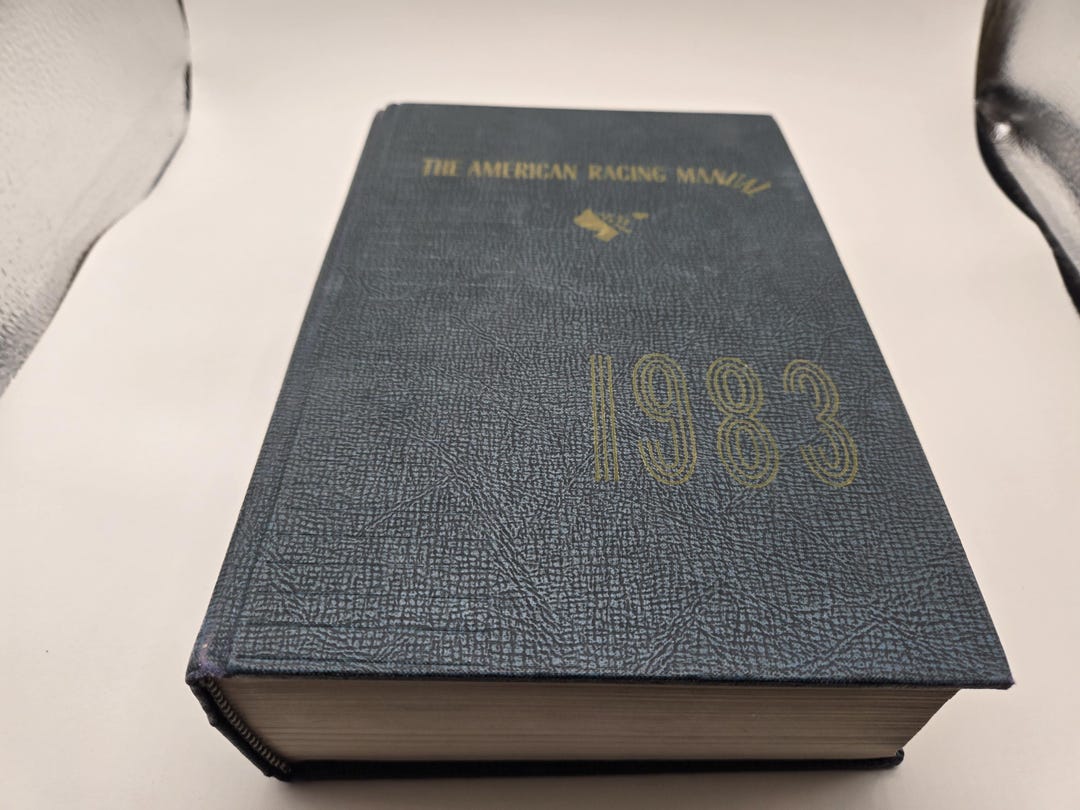 The American Racing Manual 1983 HC Book - Etsy