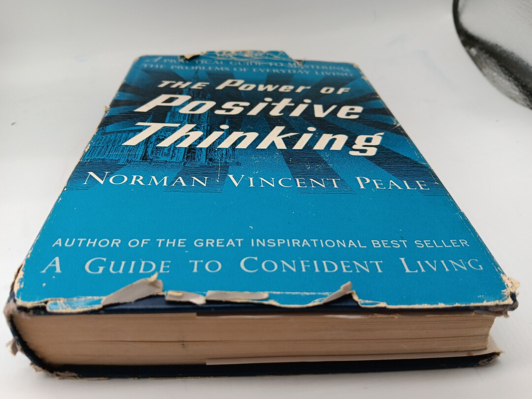 The Power of Positive Thinking Norman Vincent Peale HC Book 1954 - Etsy