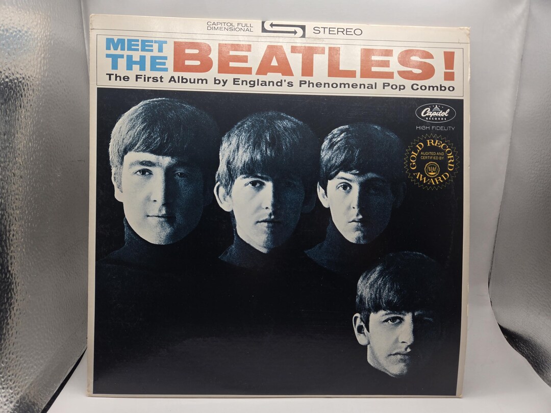 Meet the Beatles! First Album by England's Phenomenal Pop Combo Vintage ...