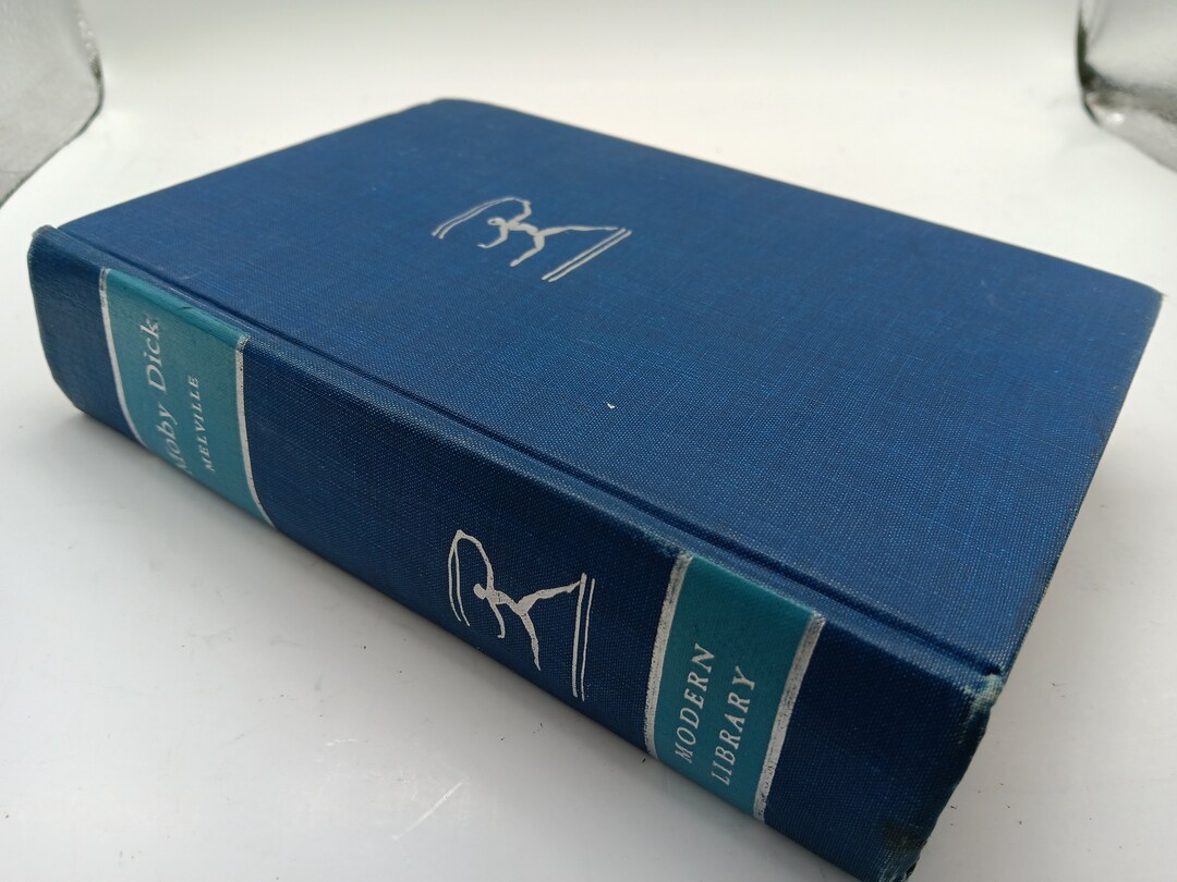 Moby Dick or the White Whale by Herman Melville Modern Library 1944 HC ...