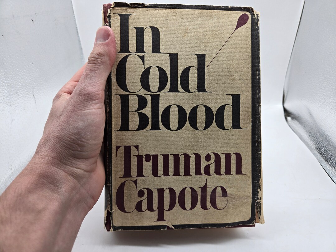 In Cold Blood Truman Capote HC Book 1965 First Edition - Etsy