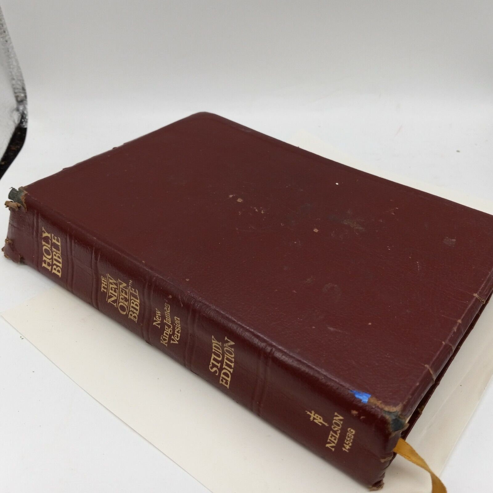 Open Holy Bible Study Christian Bible Study Scene Of Two Open Bibles