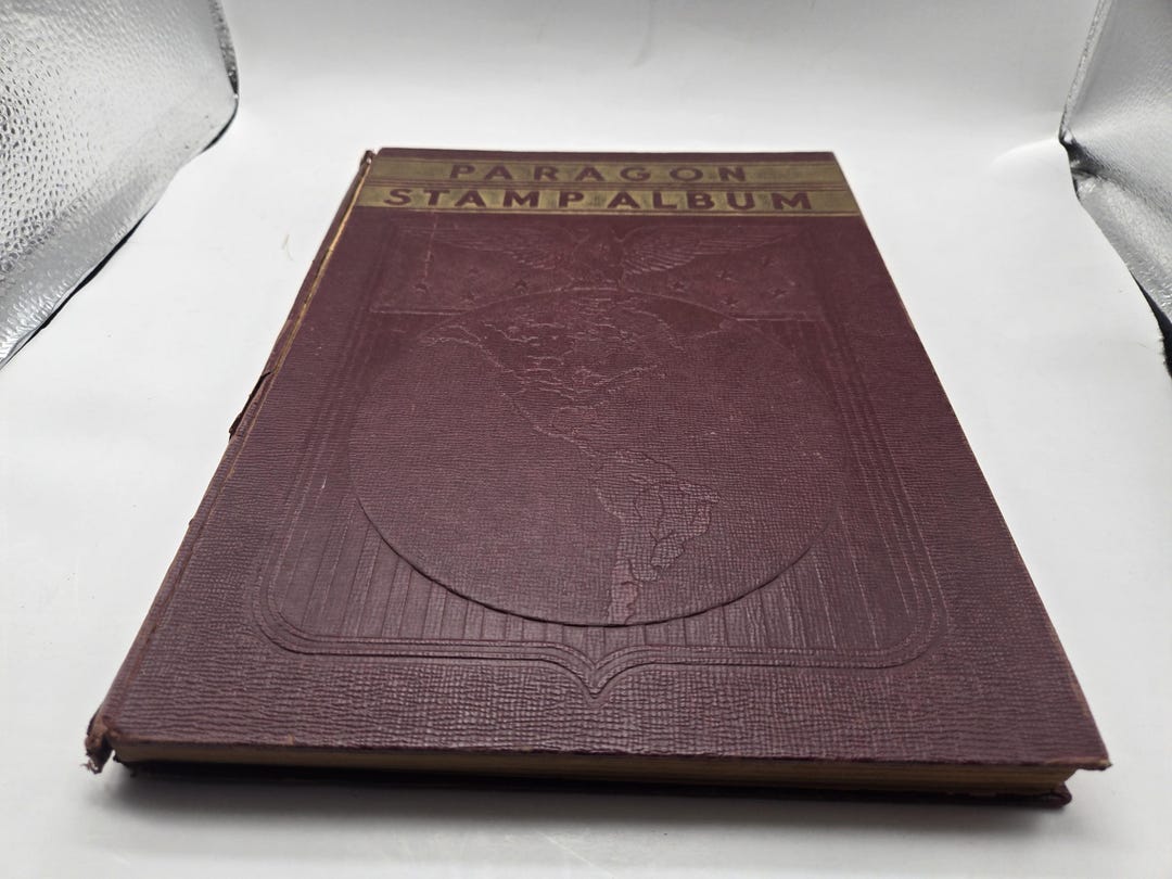 Paragon Stamp Album 1935 Whitman Publishing With Some Stamps - Etsy