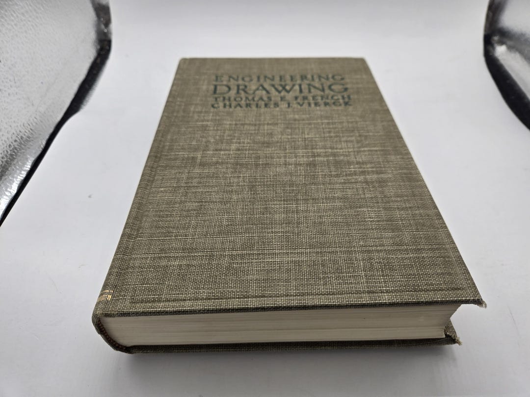Engineering Drawing Thomas French HC VTG Book 1953 - Etsy