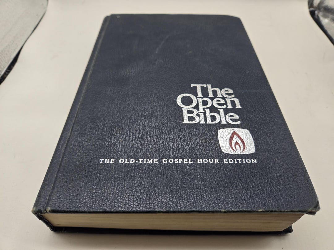 The Open Bible Old Time Gospel Hour KJV 1975 - Etsy
